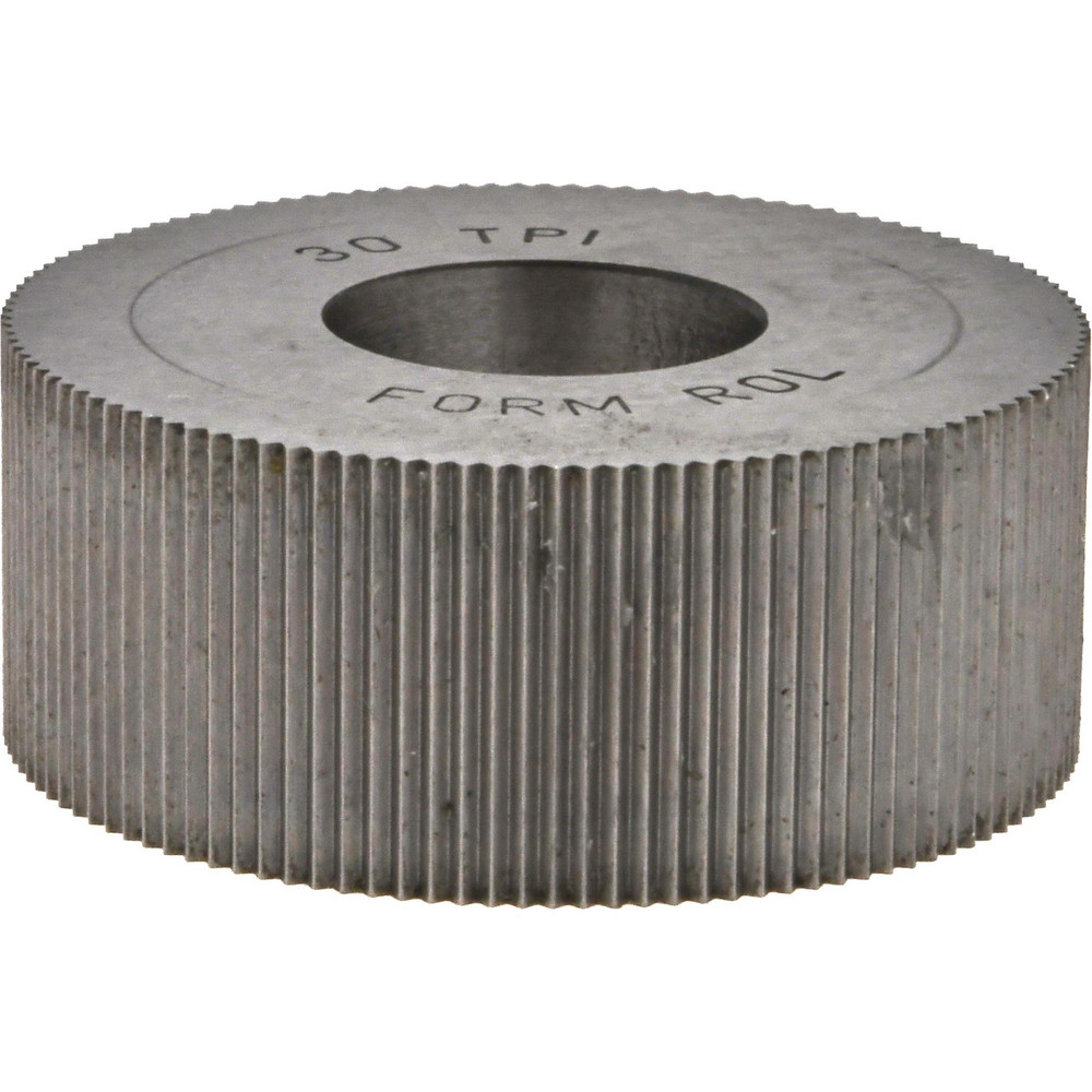 Made in USA - Standard Knurl Wheel: 1-1/4" Dia, 90 ° Tooth Angle, 30 ...