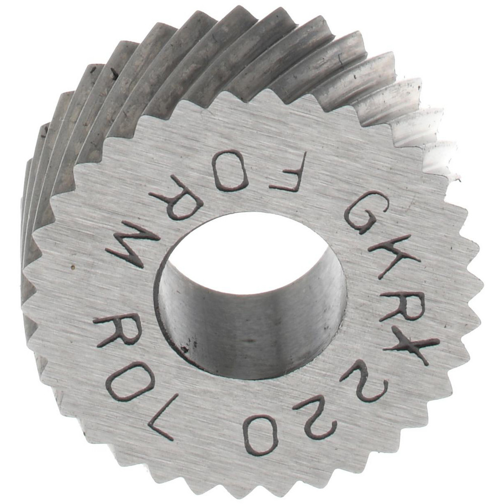 Made in USA - Standard Knurl Wheel: 5/8" Dia, 90 ° Tooth Angle, 20 TPI ...