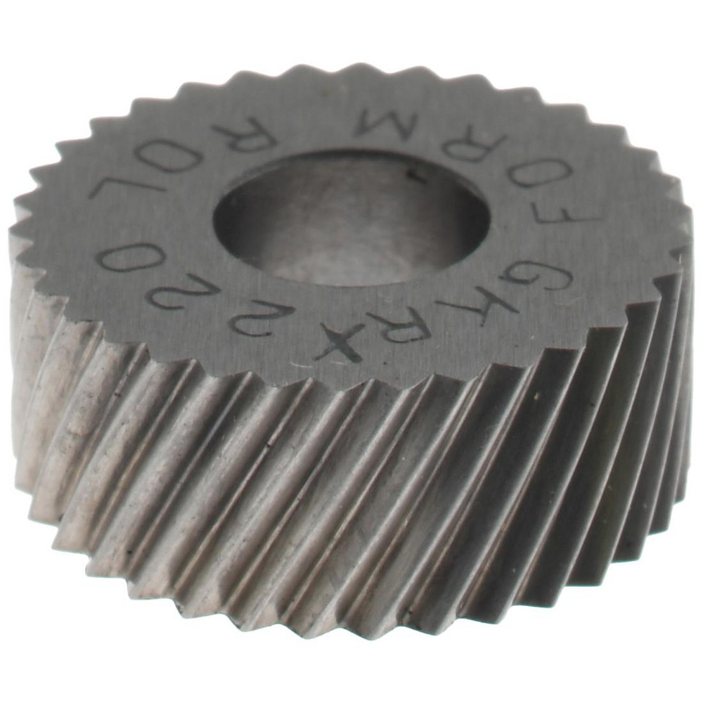 Made in USA - Standard Knurl Wheel: 5/8" Dia, 90 ° Tooth Angle, 20 TPI ...