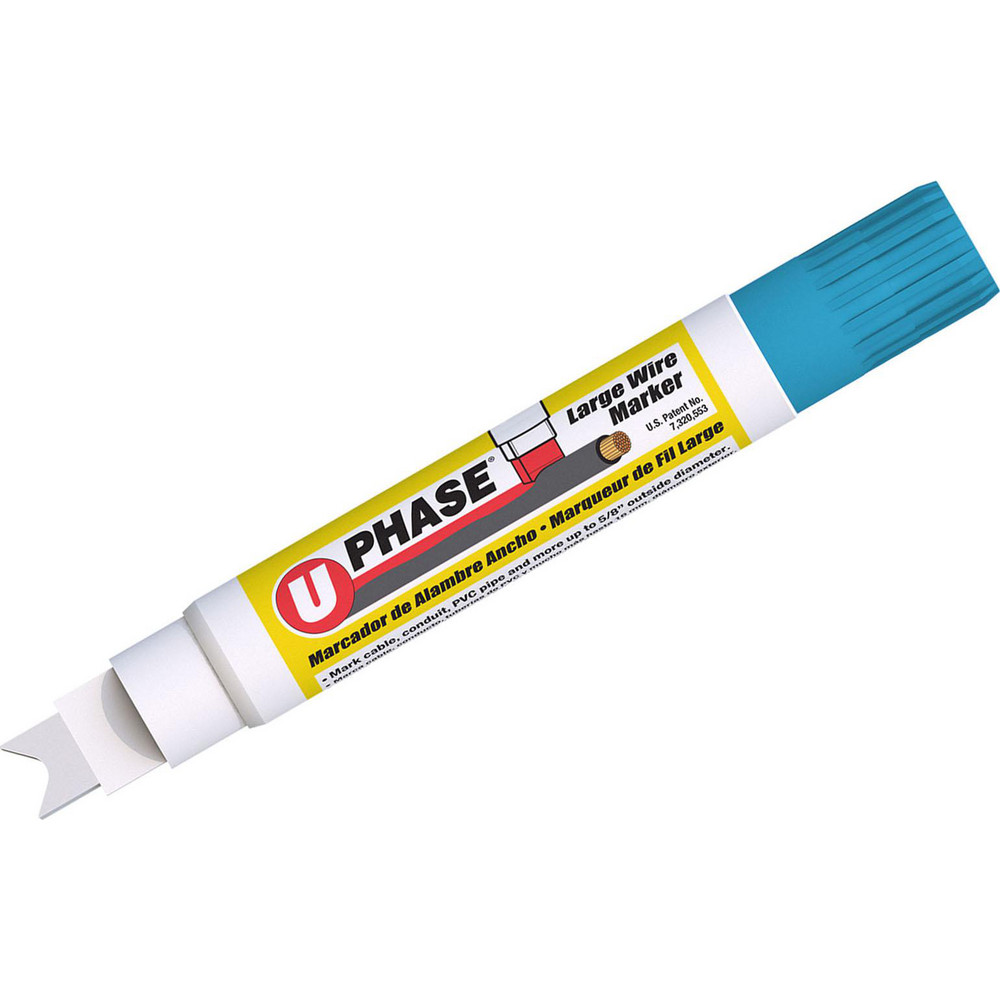 U-Mark - Liquid Paint Marker: Blue, Alcohol Base, Fade Resistant, Water ...