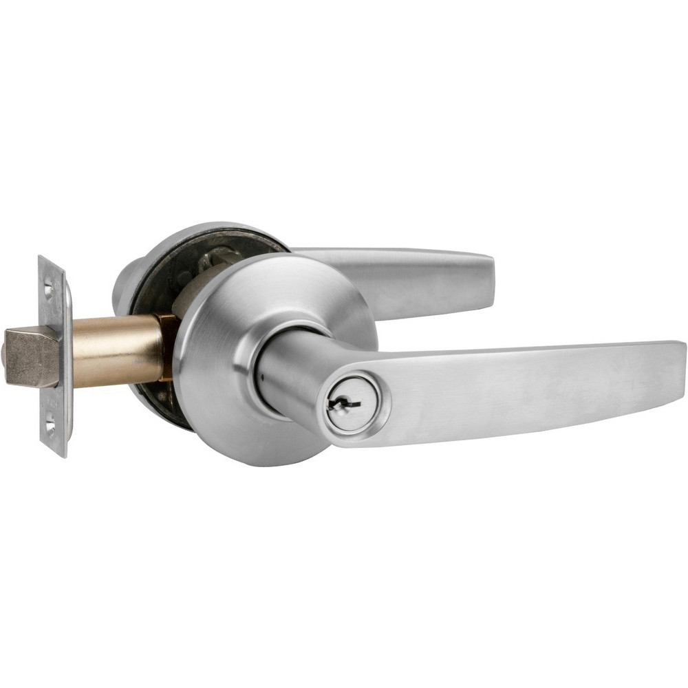 Schlage - Lever Locksets: Tubular Lock, Conventional, 2-3/8 to 2-3/4 in ...