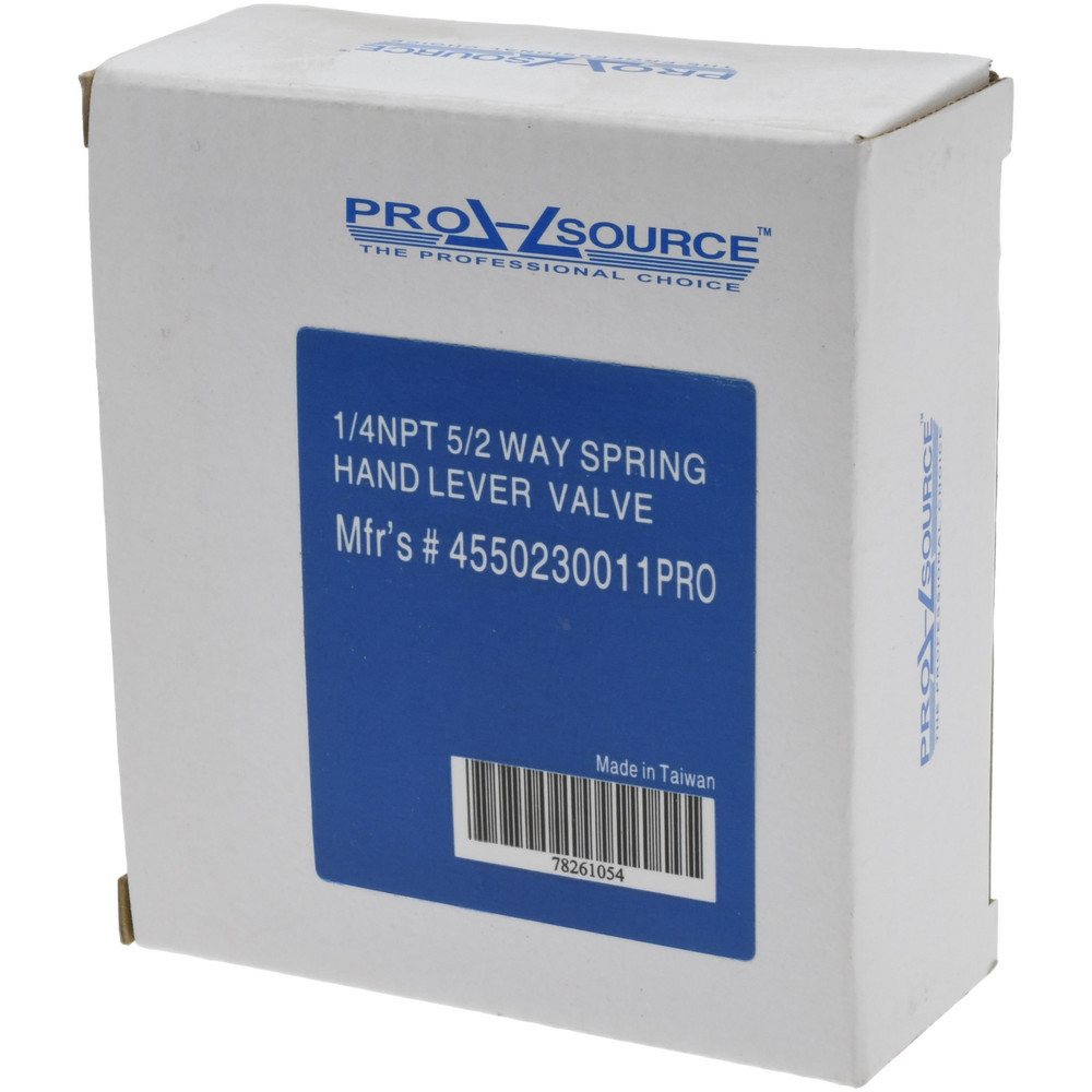 PRO-SOURCE - Manually Operated Valve: Hand Lever, Lever & Spring ...