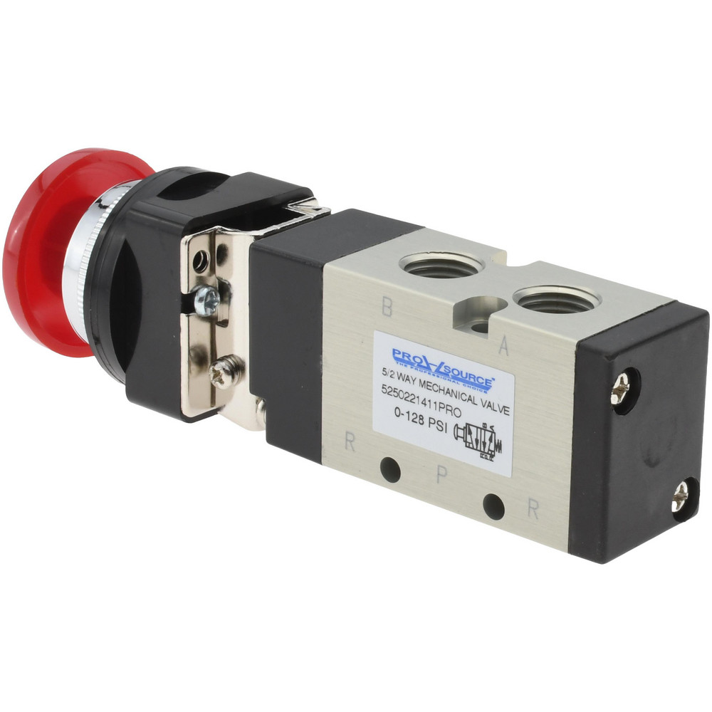 PRO-SOURCE - Manually Operated Valve: Manual Mechanical, Palm Button ...