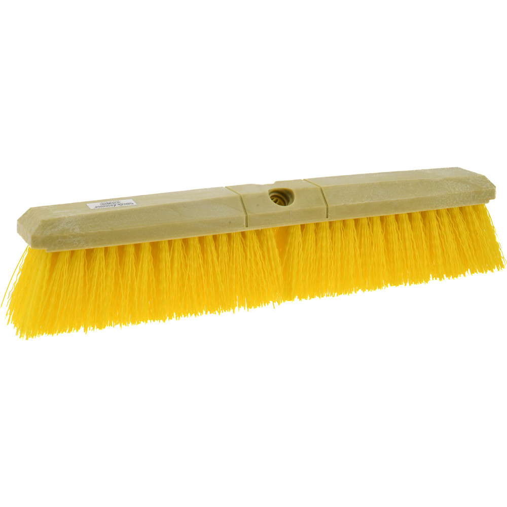 PRO-SOURCE - Push Broom: 18" Wide, Polypropylene Bristle | MSC Direct