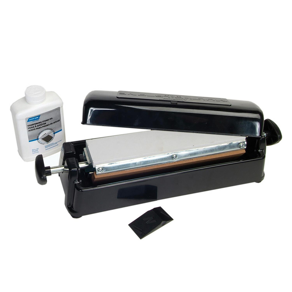 Norton - 11-1/2 x 2-1/2 x 1/2 In. IM313 CRS CRYST/MED INDIA/SOFT ARK ...