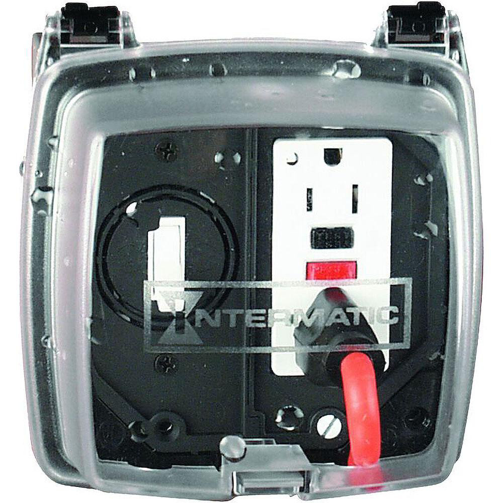 Intermatic - 2GANG VERT WALL MOUNT WEATHER PROOF COVER | MSC Direct