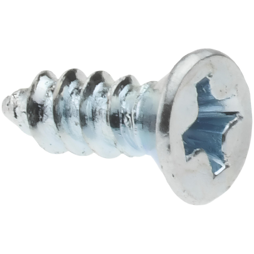 Value Collection - Sheet Metal Screw: #2, Flat Head, Phillips Drive, 1/ ...