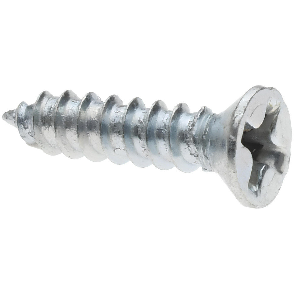 Value Collection - Sheet Metal Screw: #2, Flat Head, Phillips Drive, 3/ ...