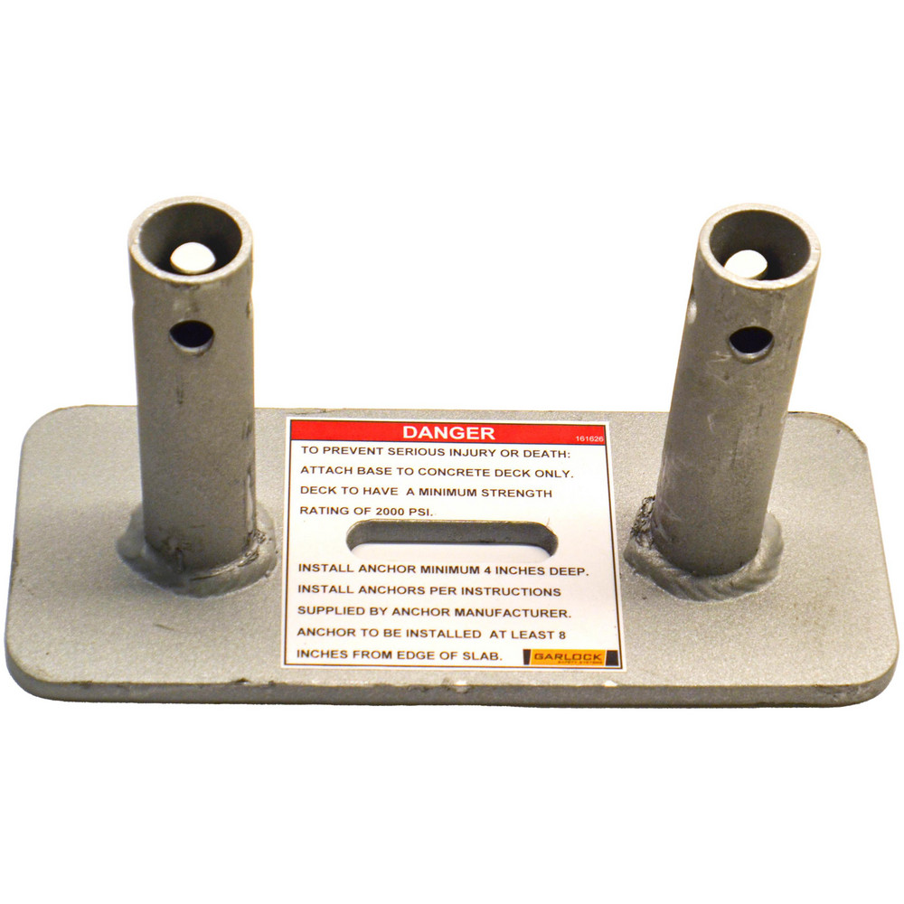 Garlock Safety Systems - Pipe Rail Rail Base: | MSC Direct