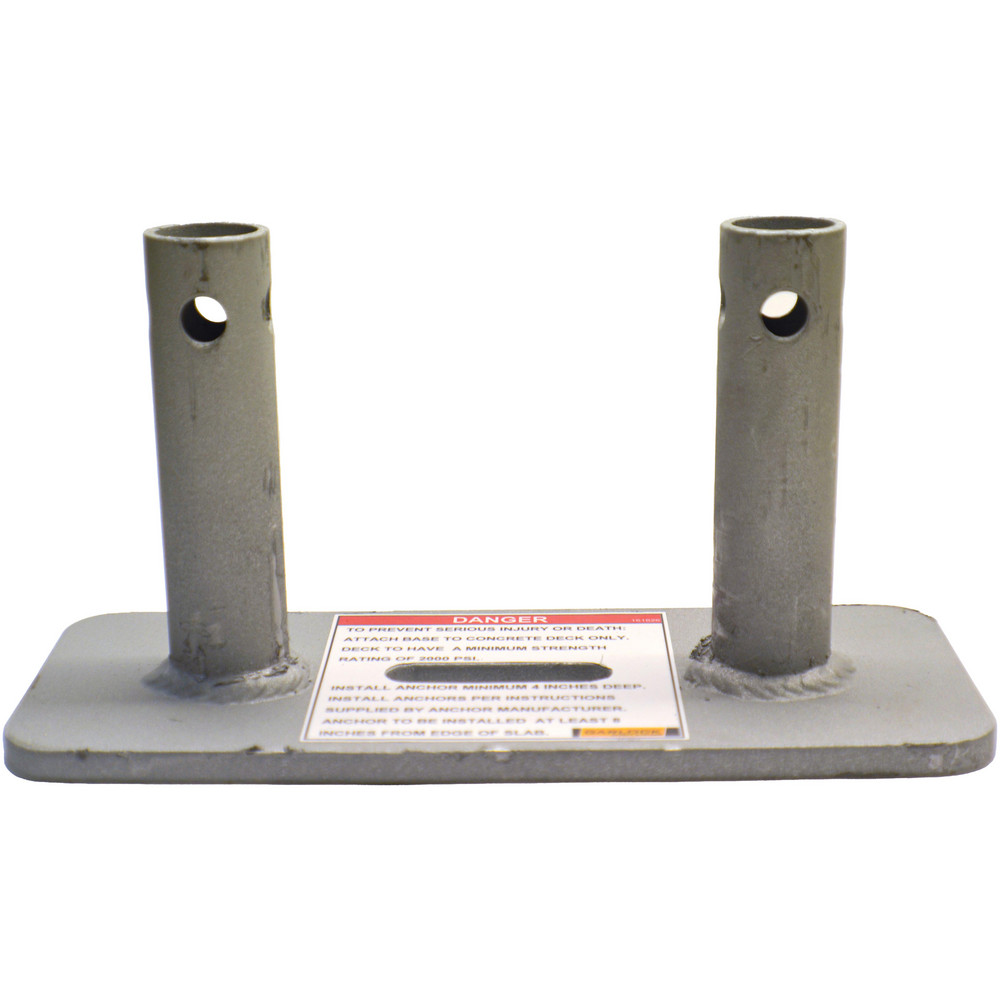 Garlock Safety Systems - Pipe Rail Rail Base: | MSC Direct