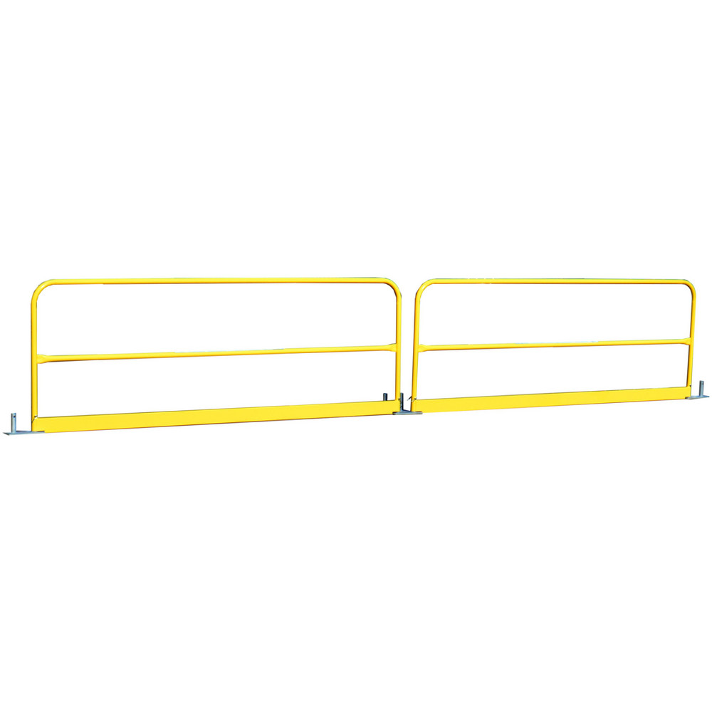 Garlock Safety Systems - Pipe Rail Kits: Straight, Steel, 1.66, Yellow ...