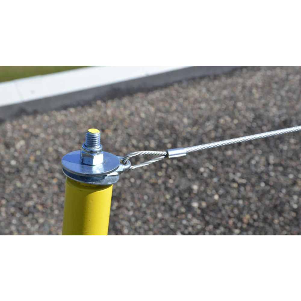 Garlock Safety Systems - Pipe Rail Kits: Straight, Plastic, Steel, 1.66 ...