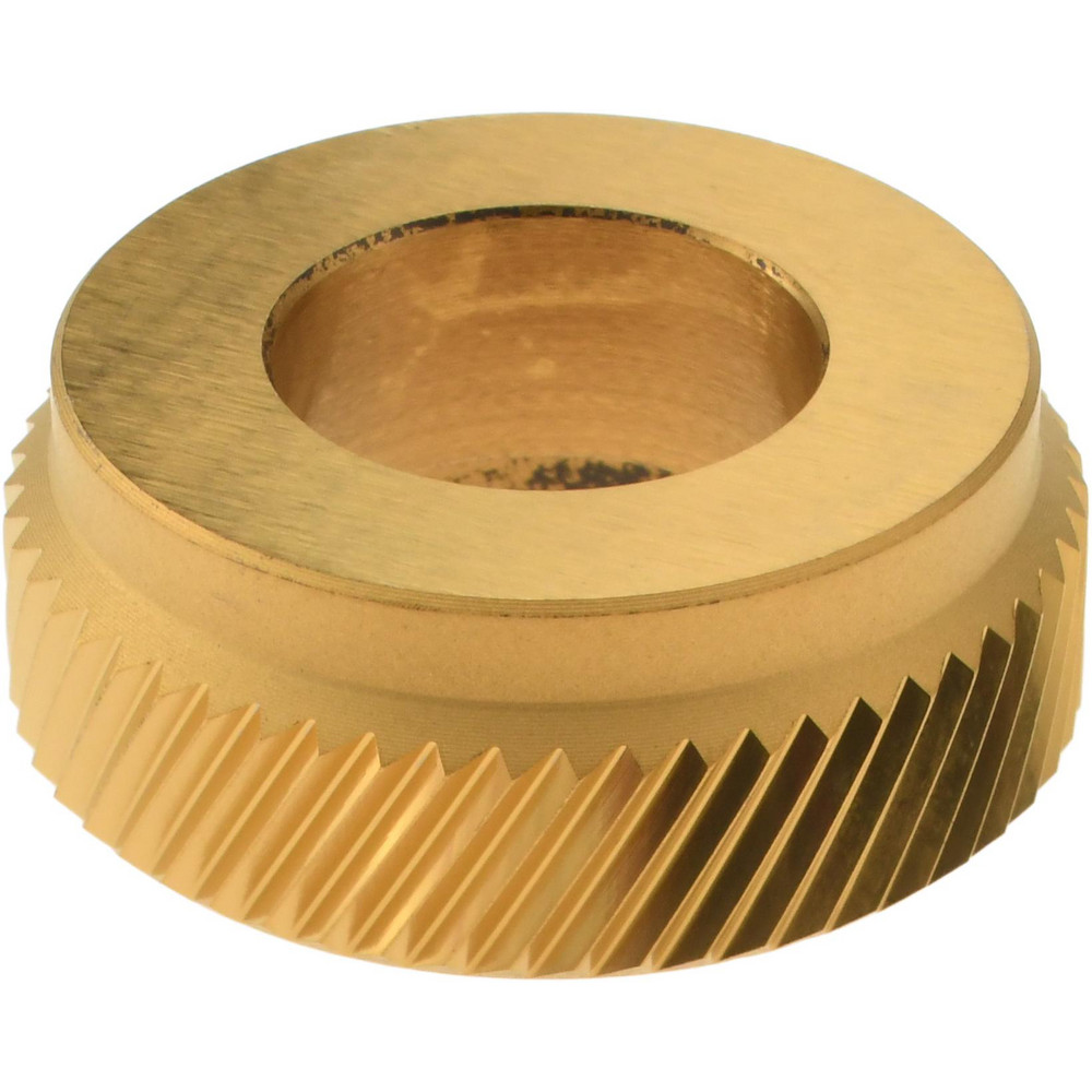 Dorian Tool - Beveled Face Knurl Wheel: 1" Dia, 90 ° Tooth Angle, 20 ...