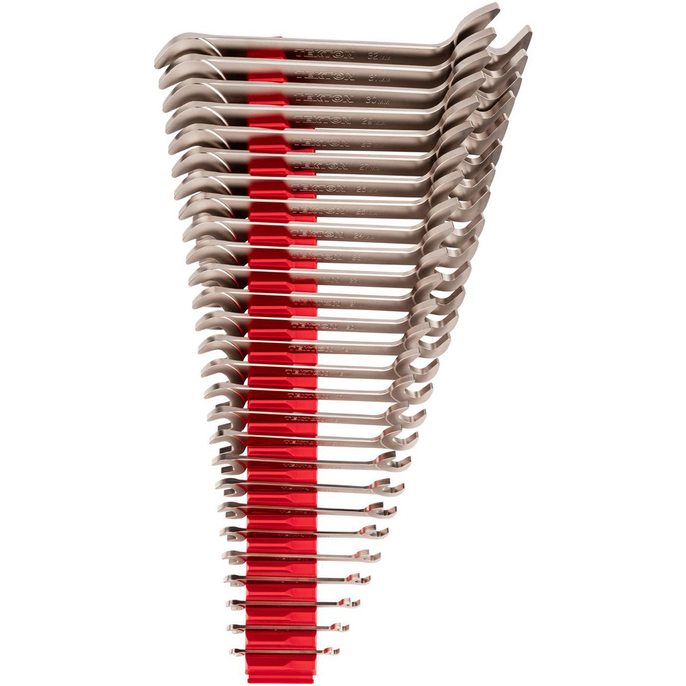 Tekton - Open End Wrench Set: 27 Pc, 6 to 32 mm Wrench, Metric | MSC Direct