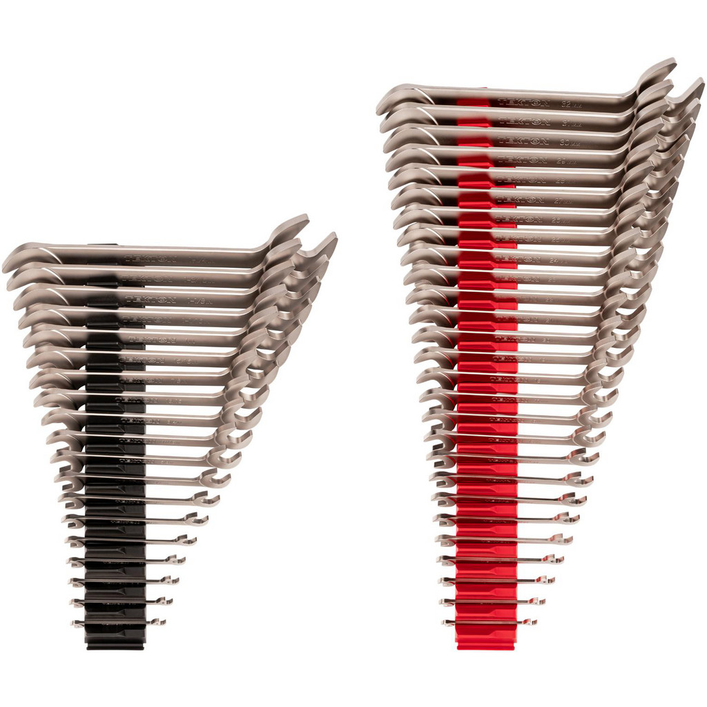 Tekton - Open End Wrench Set: 46 Pc, 1/4 to 1-1/4"6 to 32 mm Wrench ...