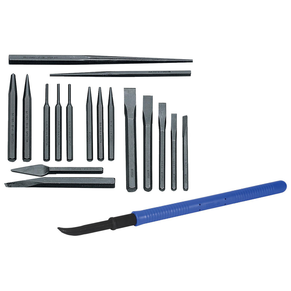 Williams - Punch Sets: Pilot, Steel, 3 - 20, A - Z | MSC Direct