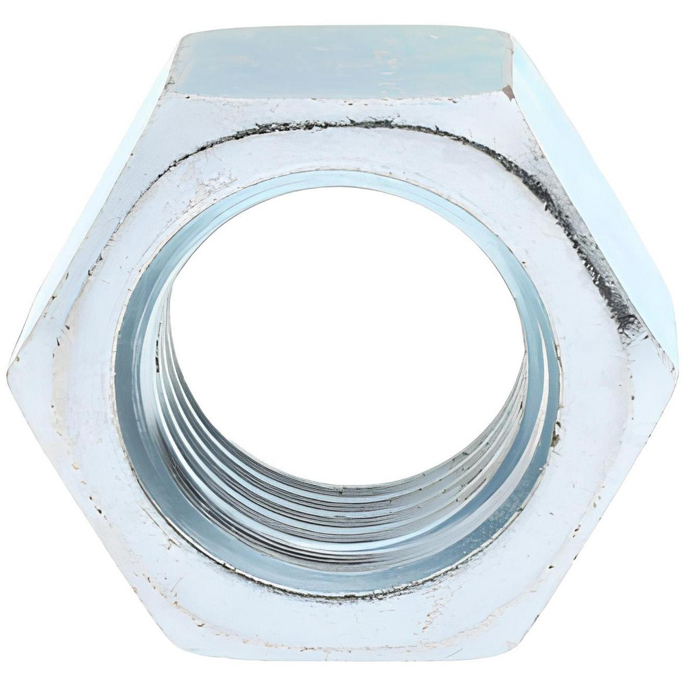 Value Collection - Hex Nut: M22x2.5, Grade Class 10 Steel, Zinc Finish ...