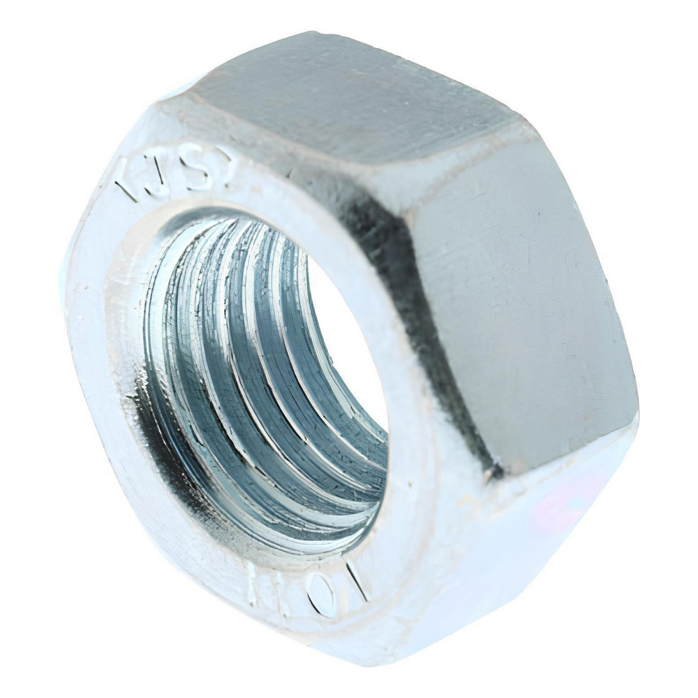 Hex Nut: M14 x 1.50, Class 10 Steel, Zinc-Plated - Right Hand Thread ...