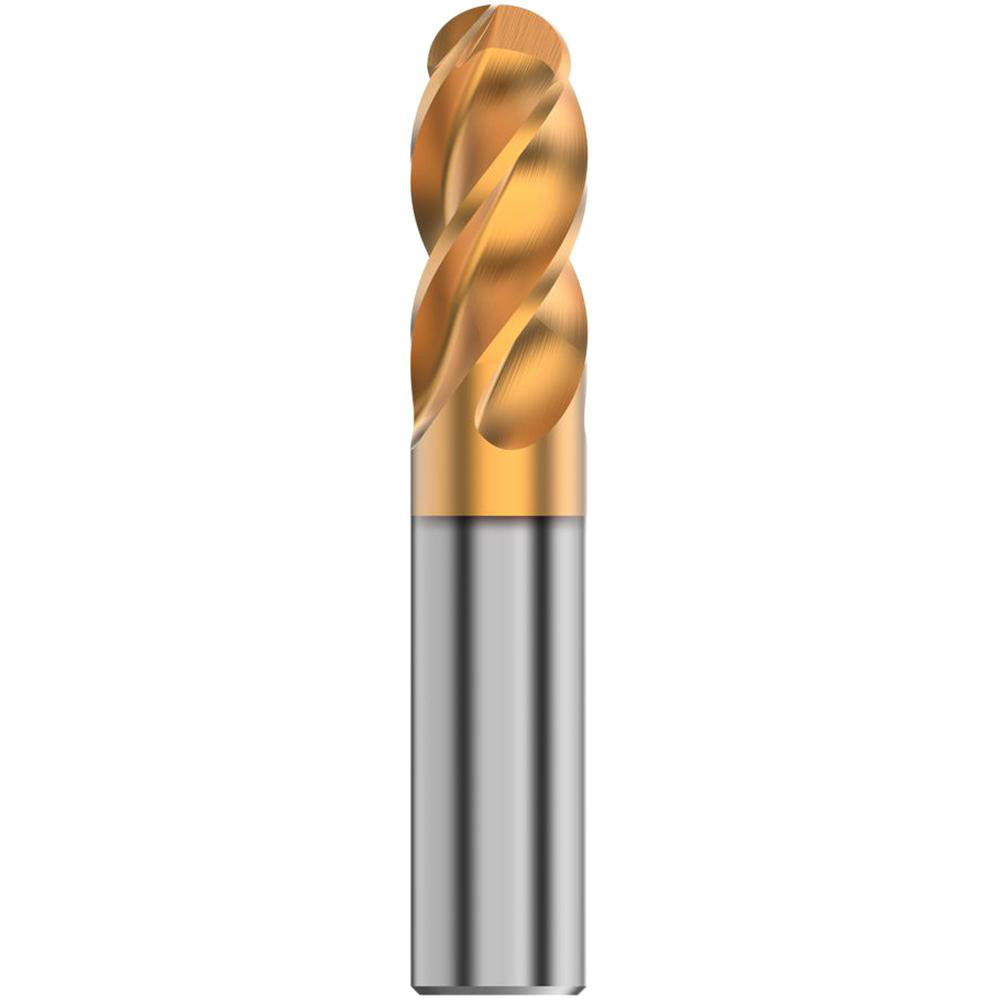 Kennametal - Corner Radius End Mill: 1" Dia, 1-1/2" LOC, 0.0300" Radius ...