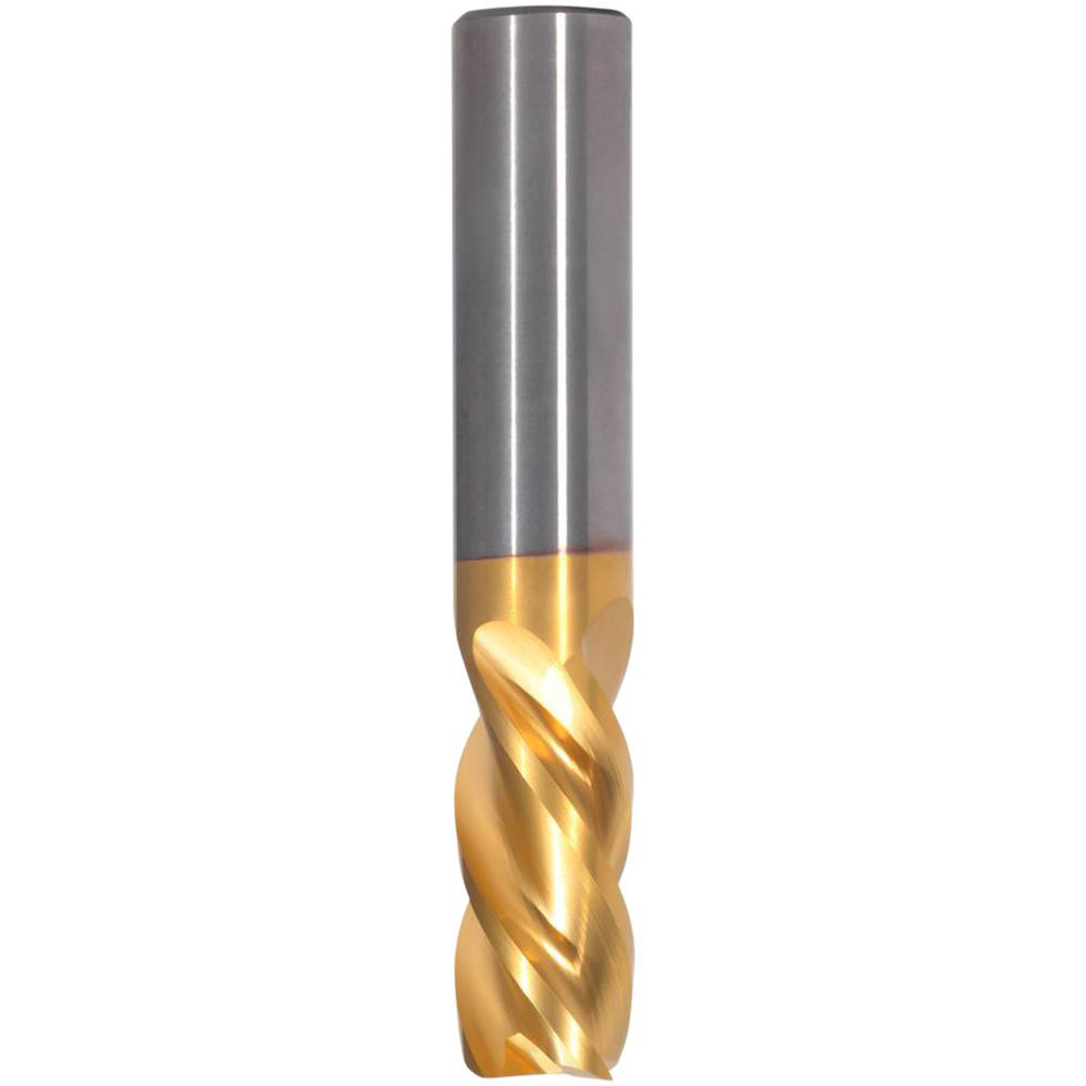 Kennametal - Ball End Mill: 1/4" Dia, 3/4" LOC, 4 Flute, Solid Carbide ...