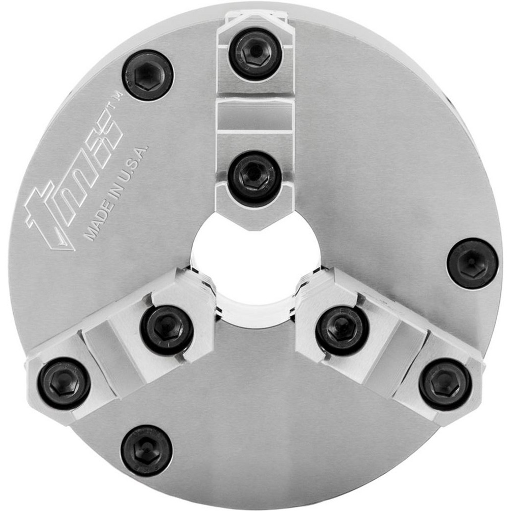 TMX - Manual Lathe Chuck: 3 Jaws, Self-Centering | MSC Direct