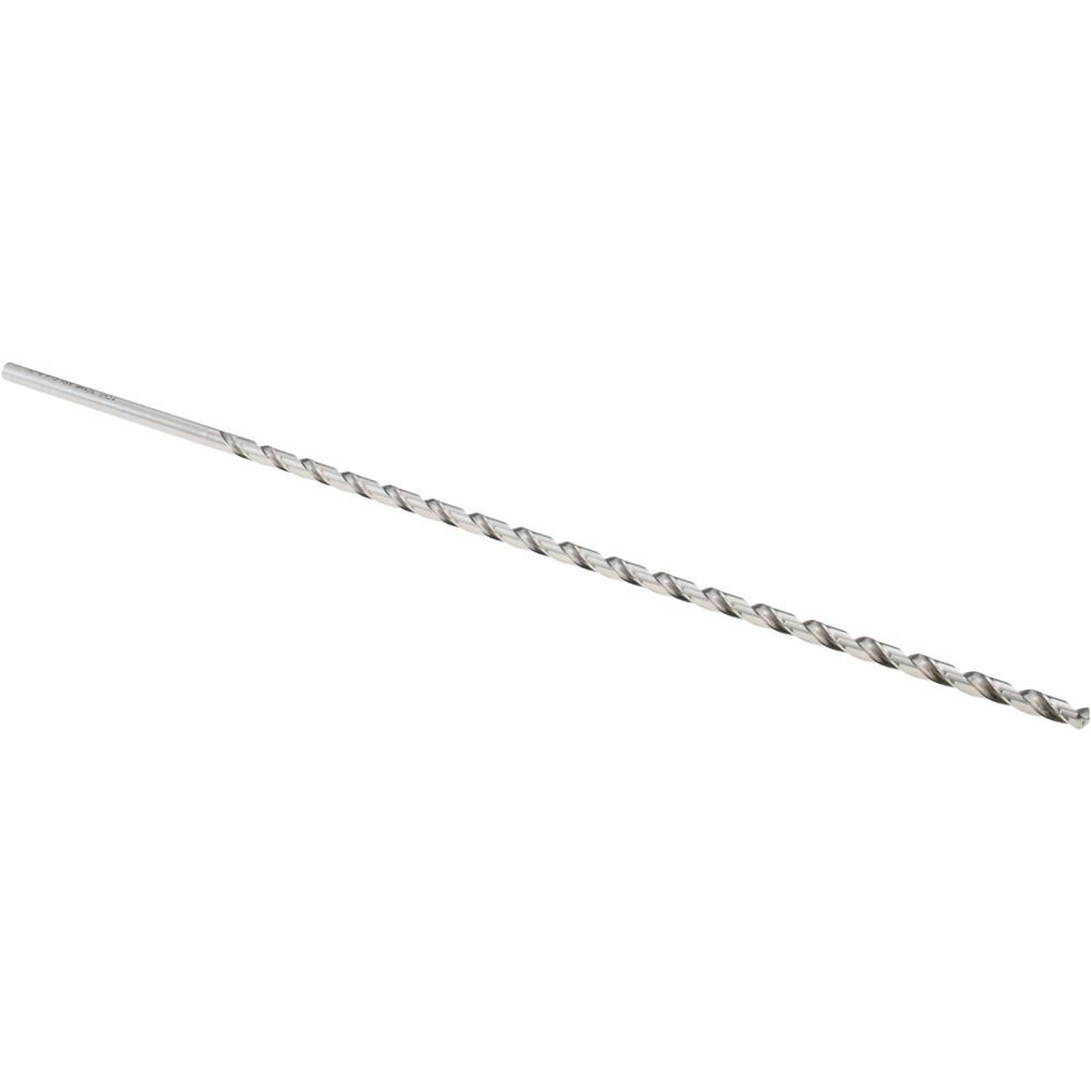 Precision Twist Drill - Extra Length Drill Bit: 3/16" Dia, 118 ° Point ...