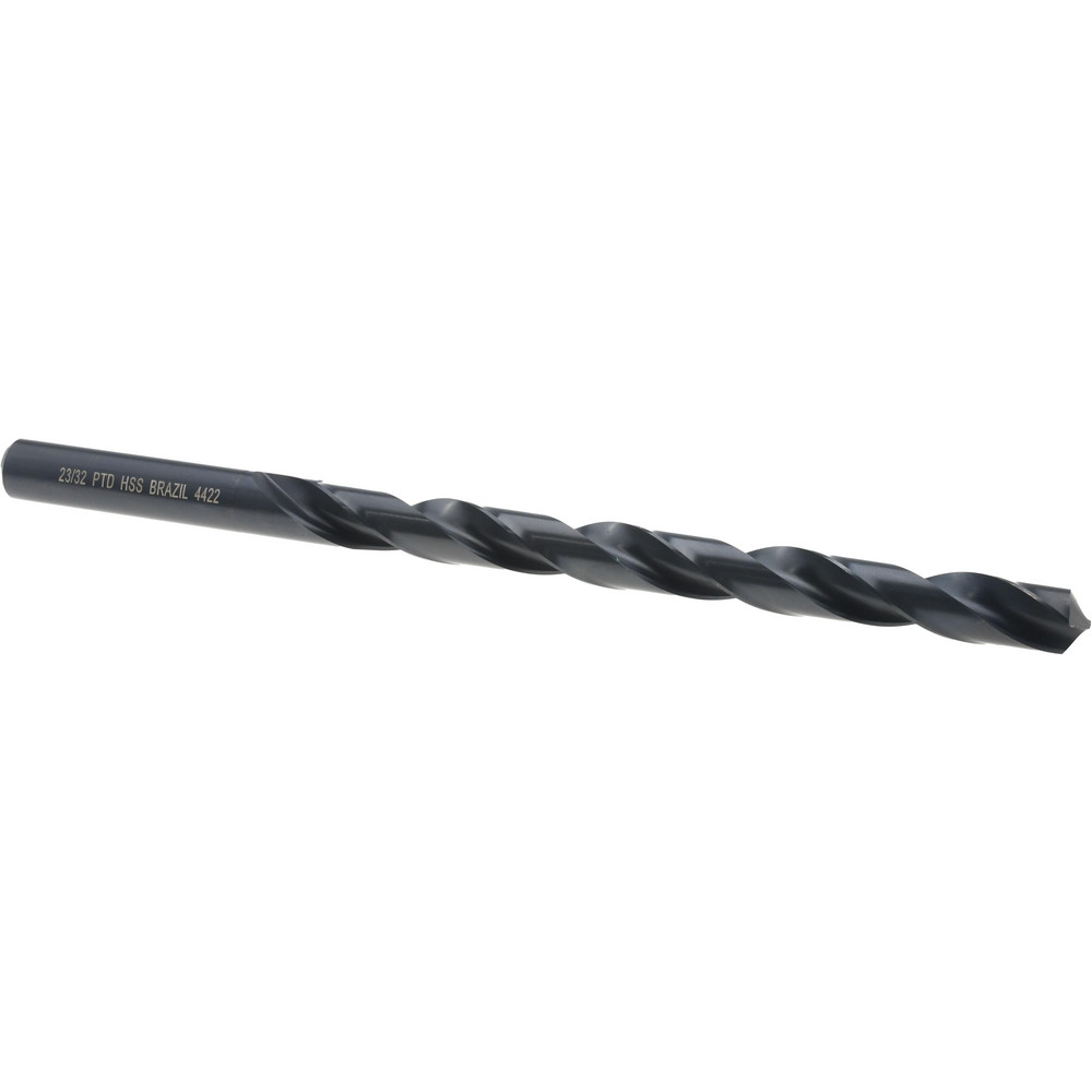 Precision Twist Drill - Extra Length Drill Bit: 0.7188" Dia, 118 ...