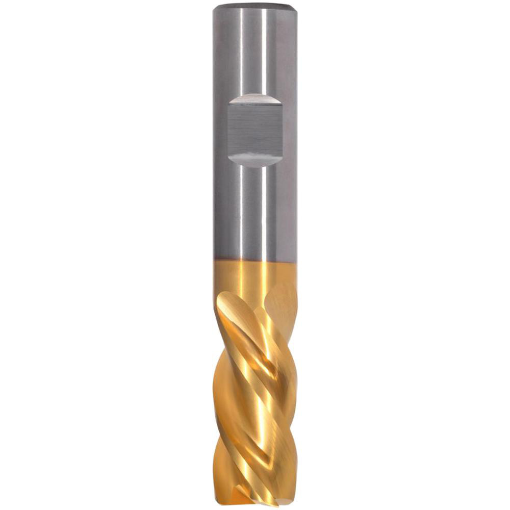 Kennametal - Corner Radius End Mill: 7/8" Dia, 1-1/2" LOC, 0.1200 ...
