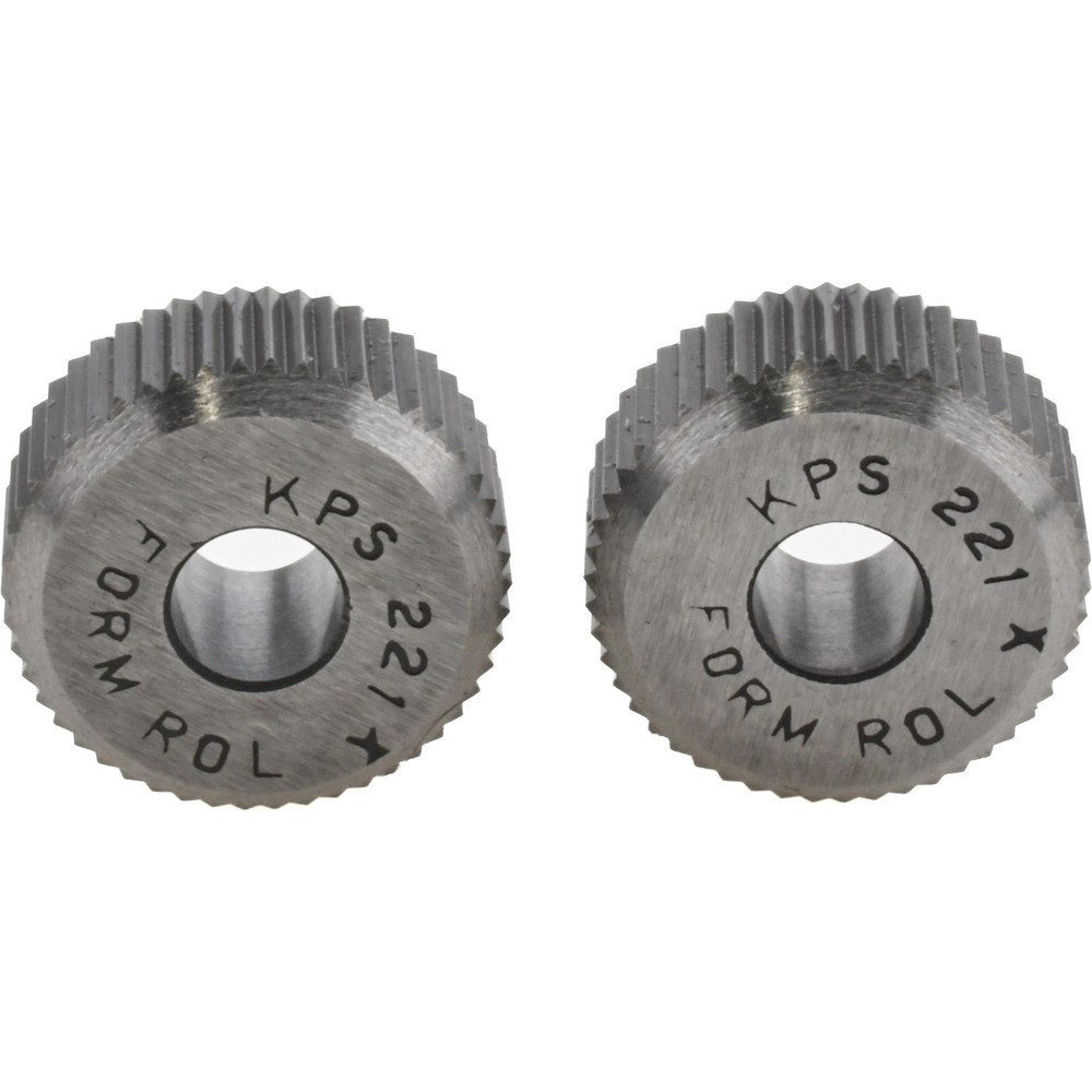 Made in USA - Beveled Face Knurl Wheel: 3/4" Dia, 90 ° Tooth Angle, 21 ...