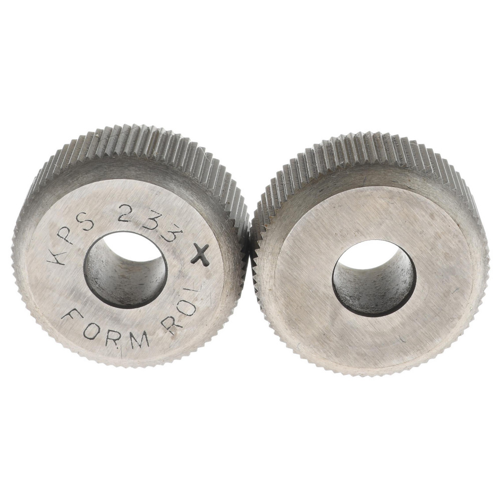 Made in USA - Beveled Face Knurl Wheel: 3/4" Dia, 90 ° Tooth Angle, 33 ...