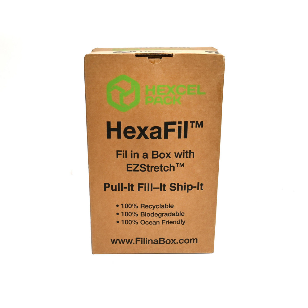 Hexcelpack - Fil-In-A-Box All-Paper Void Fill in Natural Color, Just Pull-Stuff-Ship. 100% ...