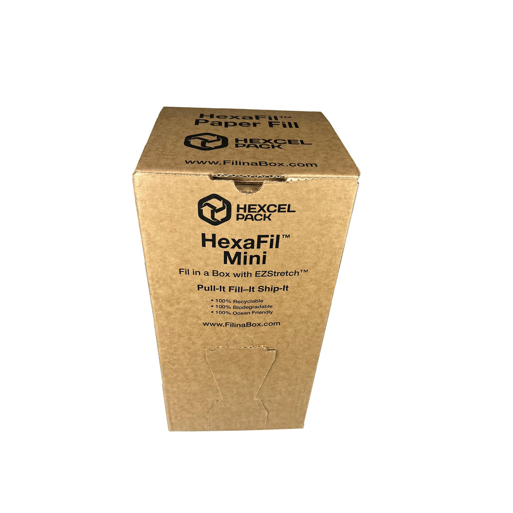 Hexcelpack - Fil-In-A-Box All-Paper Void Fill in Natural Color, Just Pull-Stuff-Ship. 100% ...