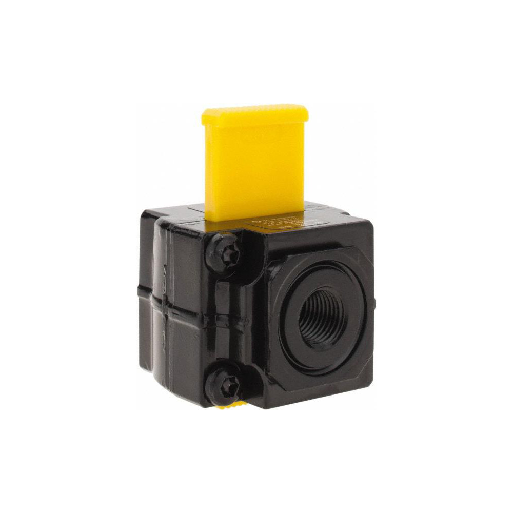 Norgren - Lock-Out Air Valve: Slide Actuator, 2 Position, 1/4" Inlet, 1 ...