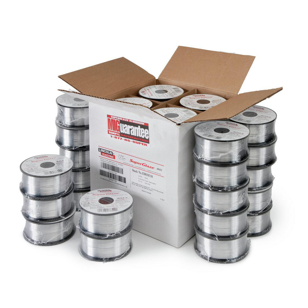 Lincoln Electric - MIG Solid Welding Wire: 0.03" Dia, Aluminum | MSC Direct