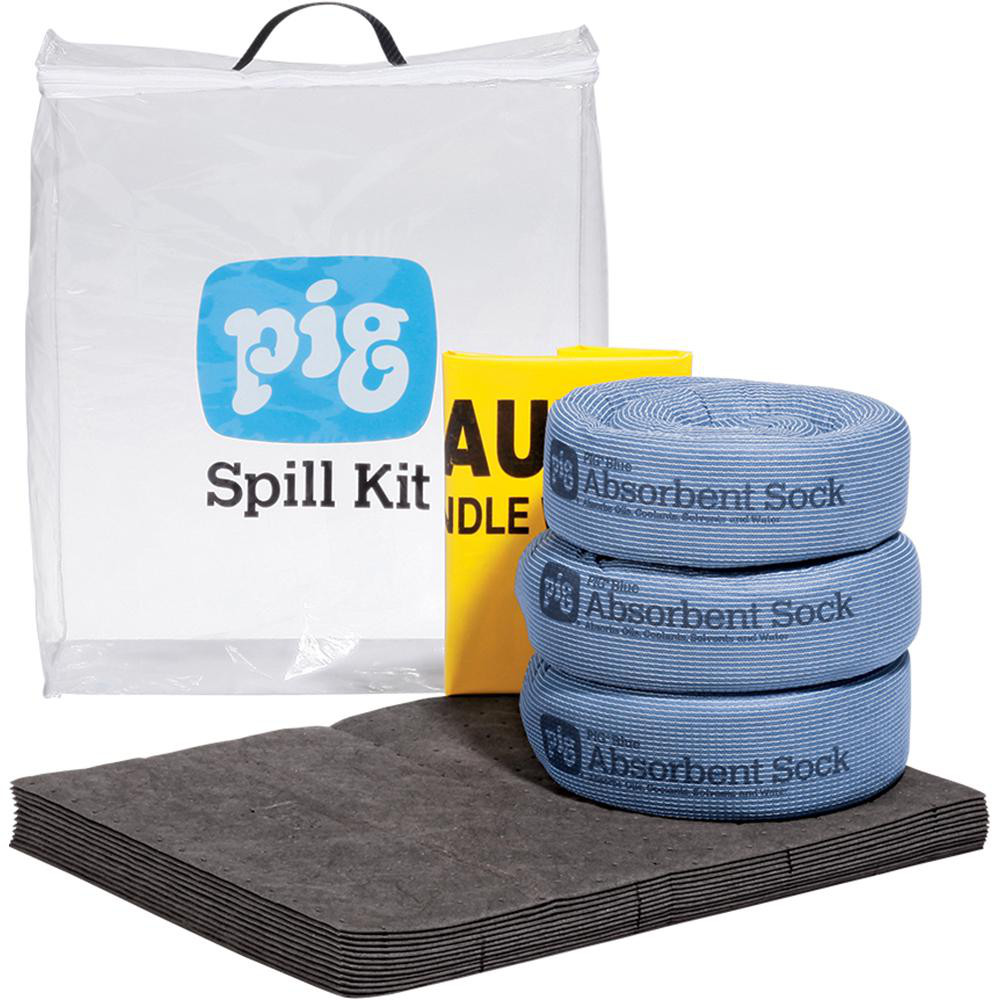 New Pig - Spill Kits: Kit Type: Universal; Container Type: Bag | MSC Direct