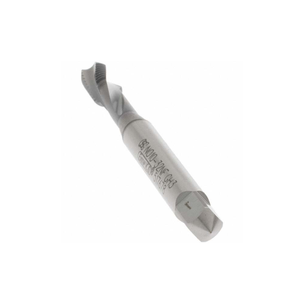 OSG - Spiral Flute Tap: #10-32, UNF, 3 Flute, Modified Bottoming Chamfer, 2B Class of Fit ...