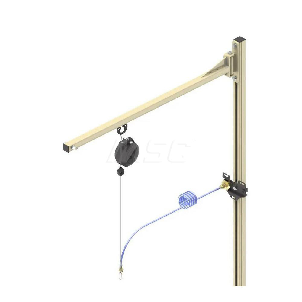 Hubbell Workplace Solutions - 1.5 to 3 Lbs. Holding Capacity, Swing Jib ...