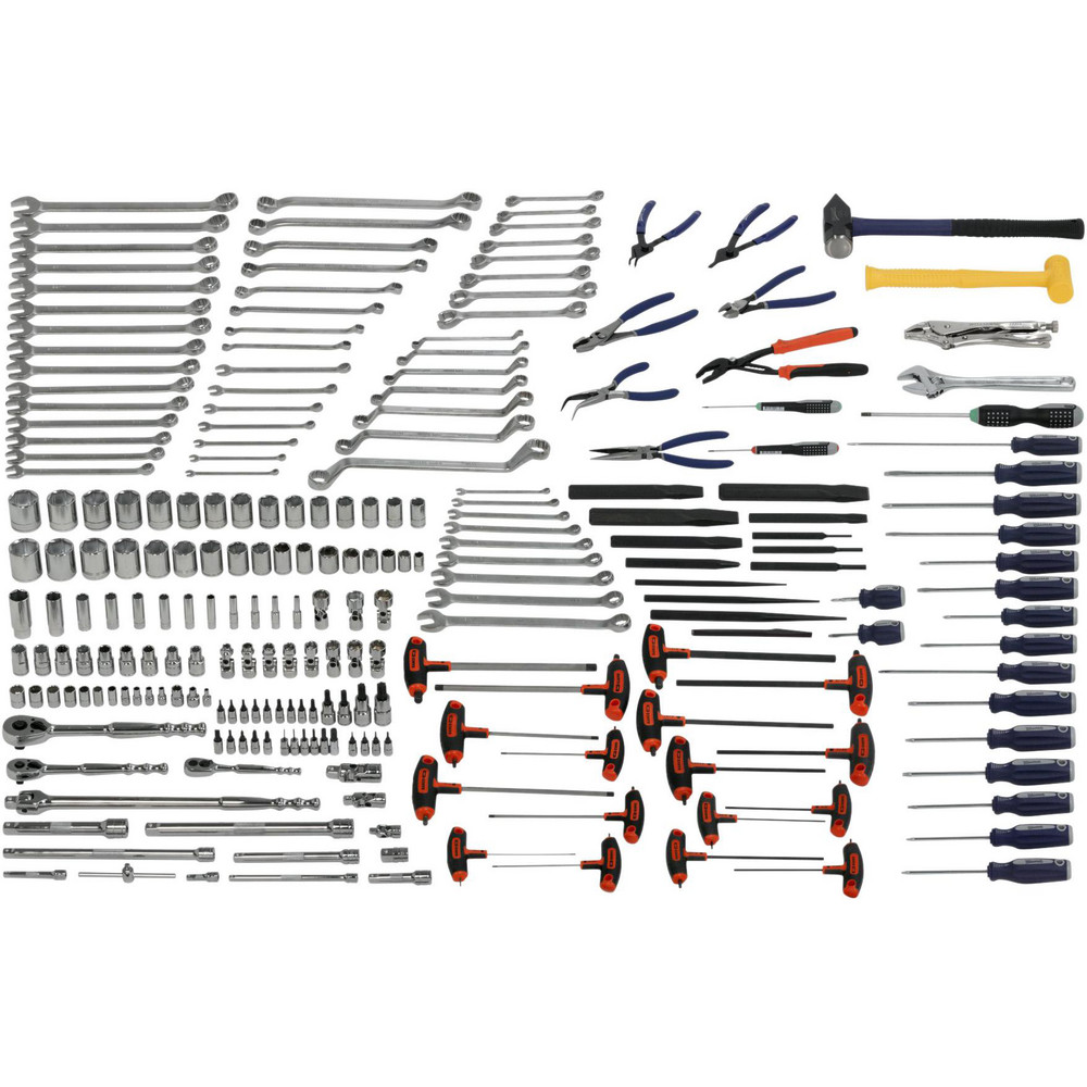 Williams - Combination Hand Tool Set: 250 Pc, MECHANICAL MAINTENANCE ...
