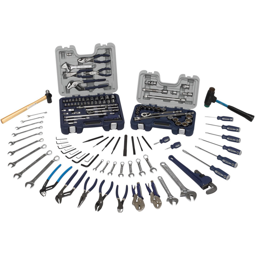 Williams - Combination Hand Tool Set: 130 Pc, Maintenance Tool Set ...
