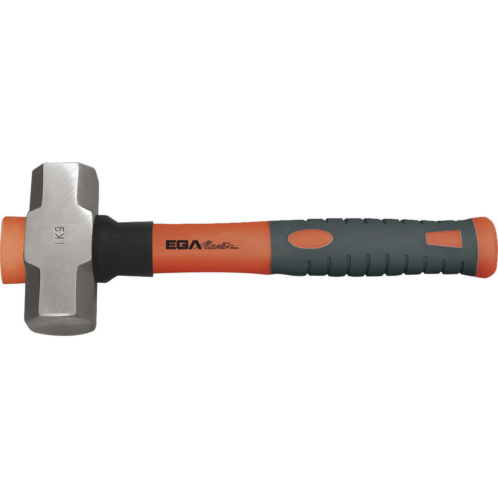 EGA Master - Sledge Hammers: Head Weight (Lb.): 4.4093; Tool Type: Sledge Hammer; Head Material ...