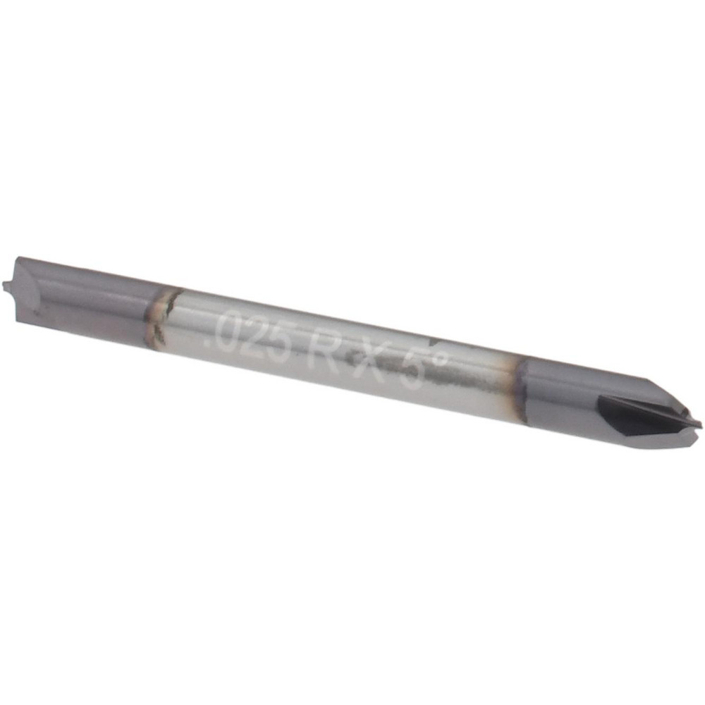 Harvey Tool - Corner Rounding End Mill: 0.02 mm Radius, 1/8" Dia, 2 ...
