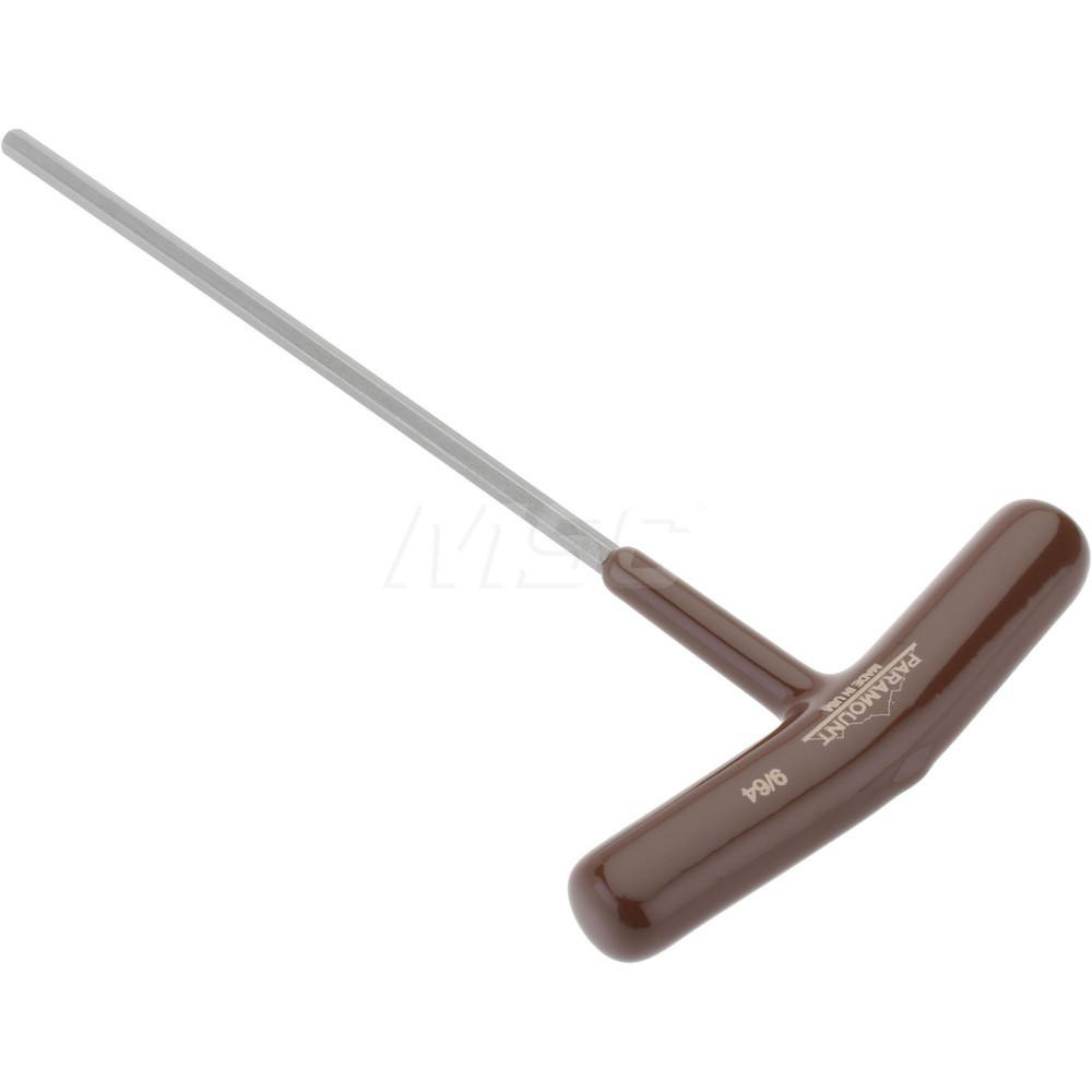 Paramount - Cushion Grip & T-Handle Hex Key: 9/64", Hex End | MSC Direct