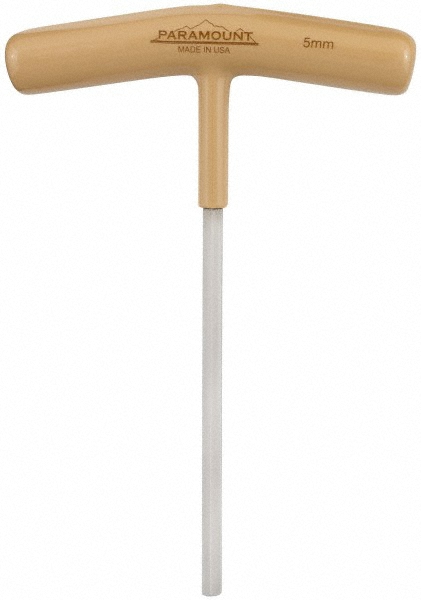 Paramount - 5mm Hex, T-Handle Cushion Grip, Hex Key - 78920451 - MSC ...