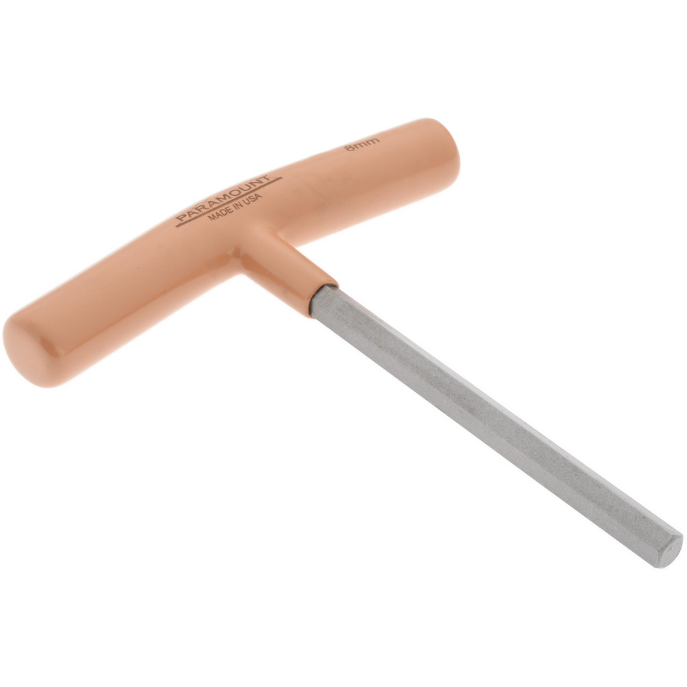 Paramount - Cushion Grip & T-Handle Hex Key: 8.00 mm, Hex End | MSC Direct