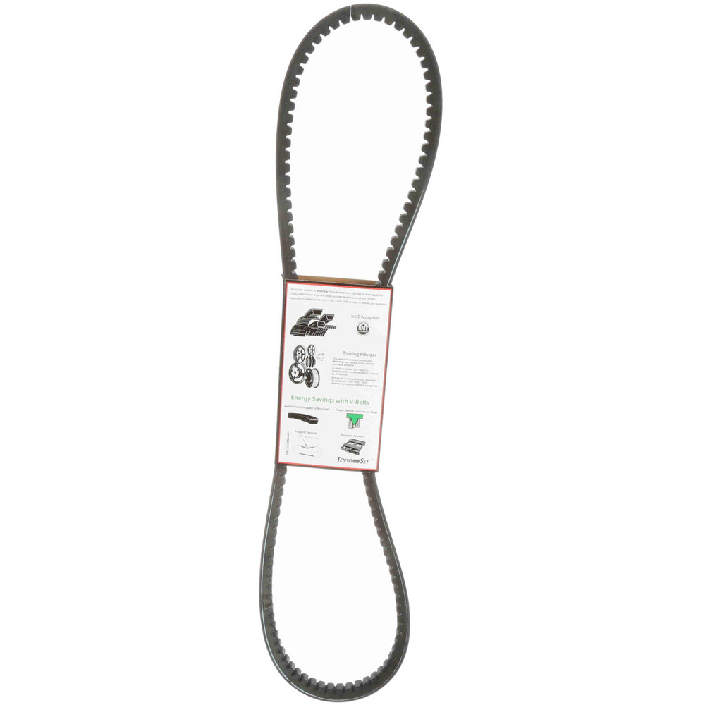 Browning - Cogged V-Belt: Section BX, 51.0000" Outside Length, 21/32" Belt Width | MSC Direct