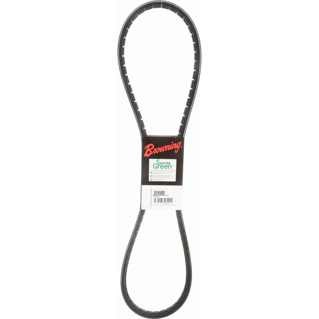 Browning - V-Belt: Section 5VX, 60.0000" Outside Length, 5/8" Belt ...