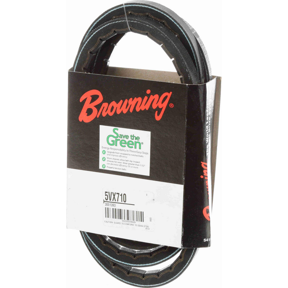 Browning - V-Belt: Section 5VX, 71.0000" Outside Length, 5/8" Belt ...