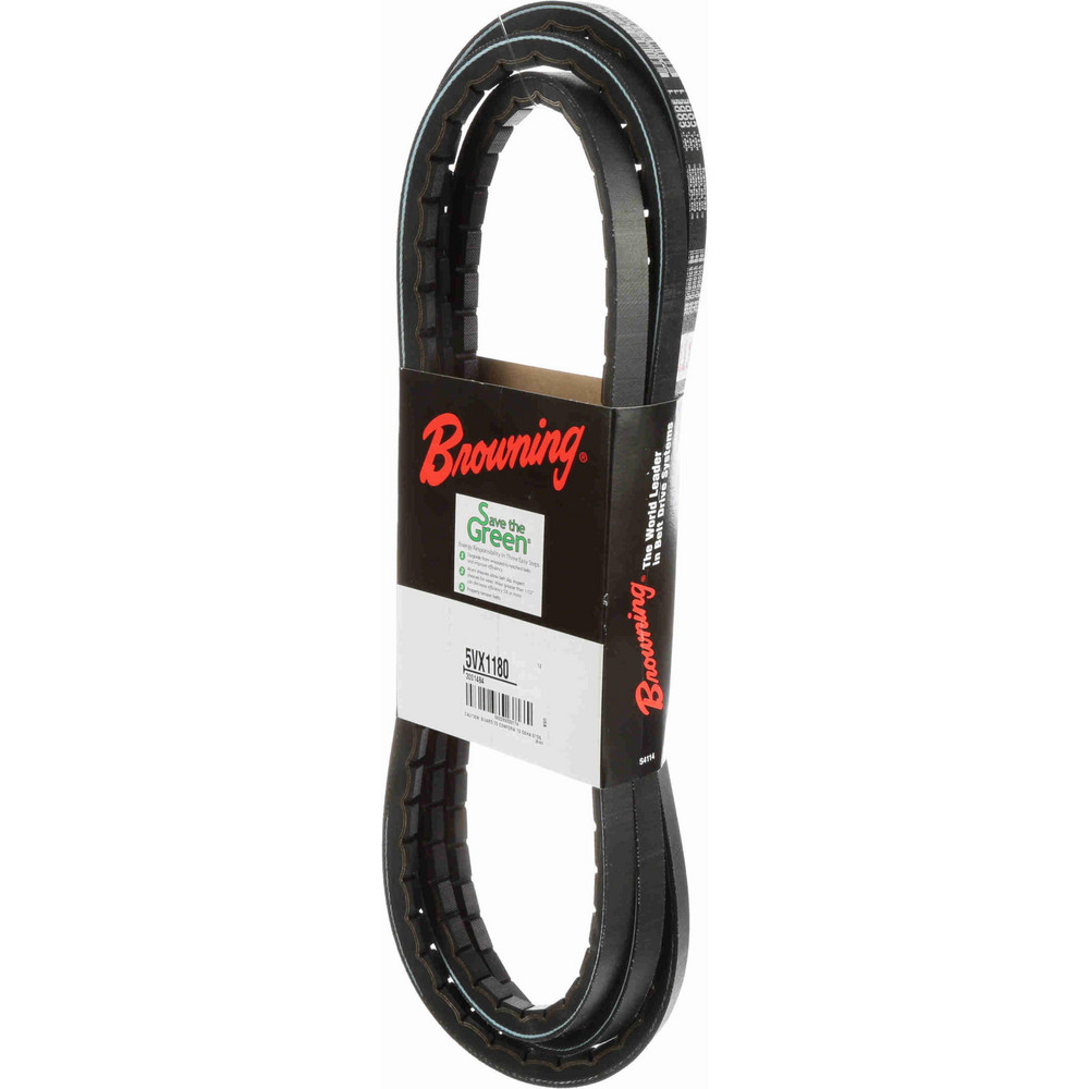 Browning - V-Belt: Section 5VX, 118.0000" Outside Length, 5/8" Belt ...
