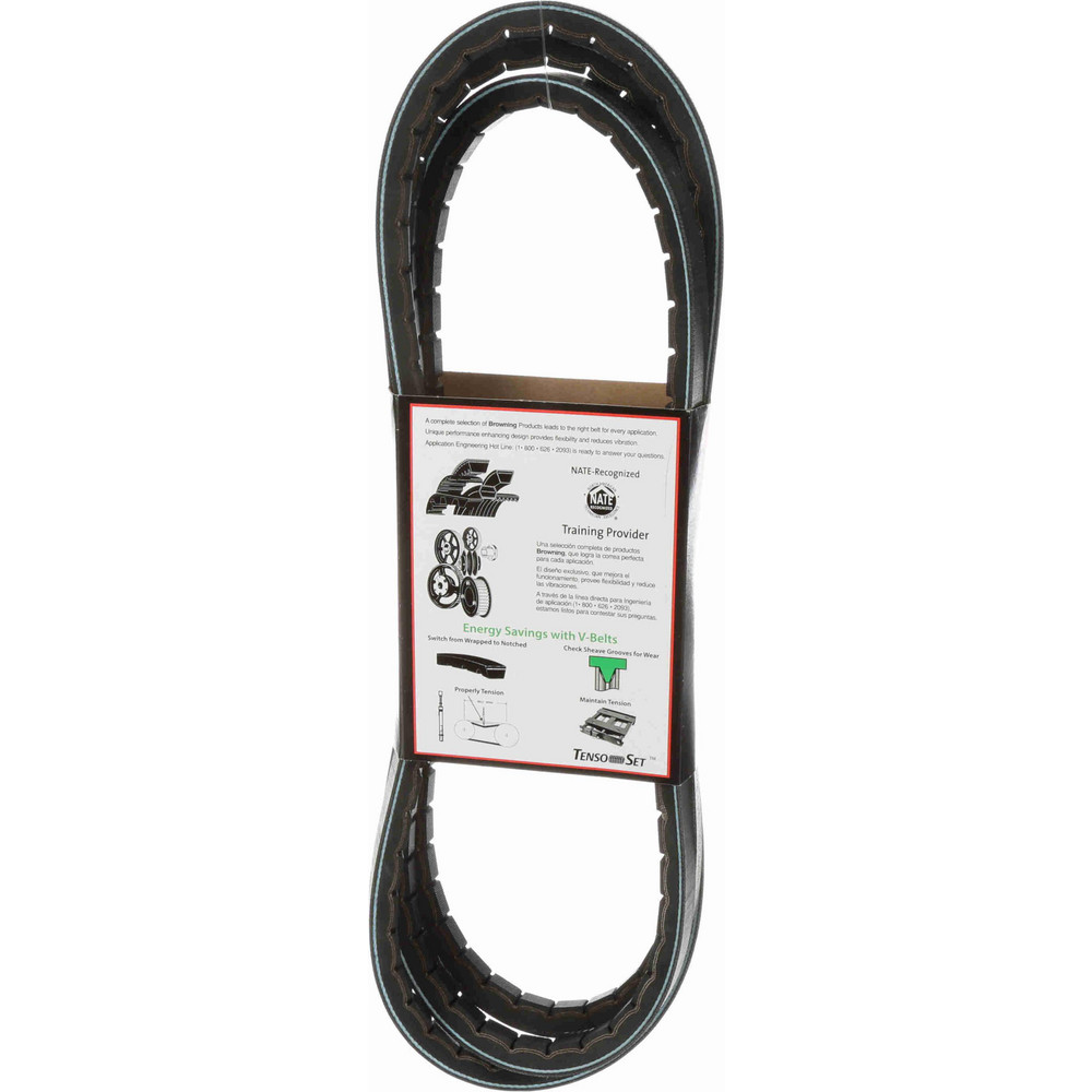 Browning - V-Belt: Section 5VX, 118.0000" Outside Length, 5/8" Belt ...