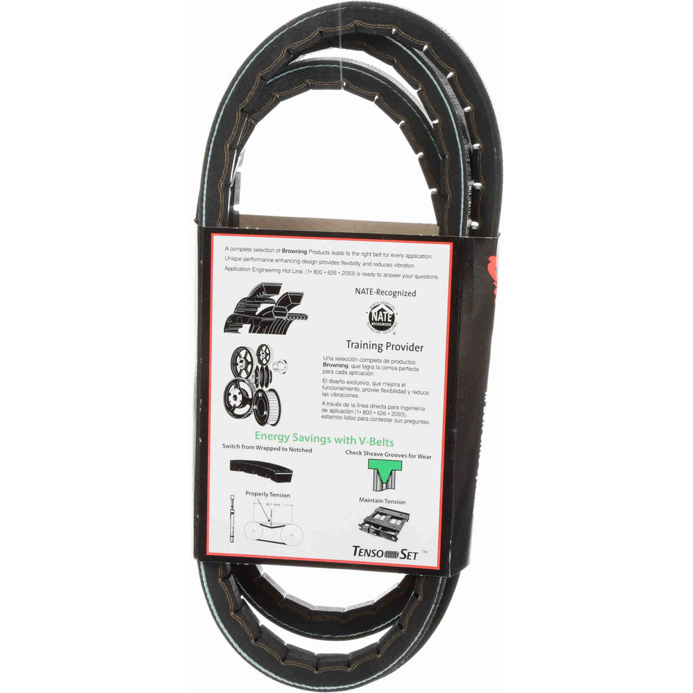 Browning - V-Belt: Section 5VX, 84.0000" Outside Length, 5/8" Belt ...
